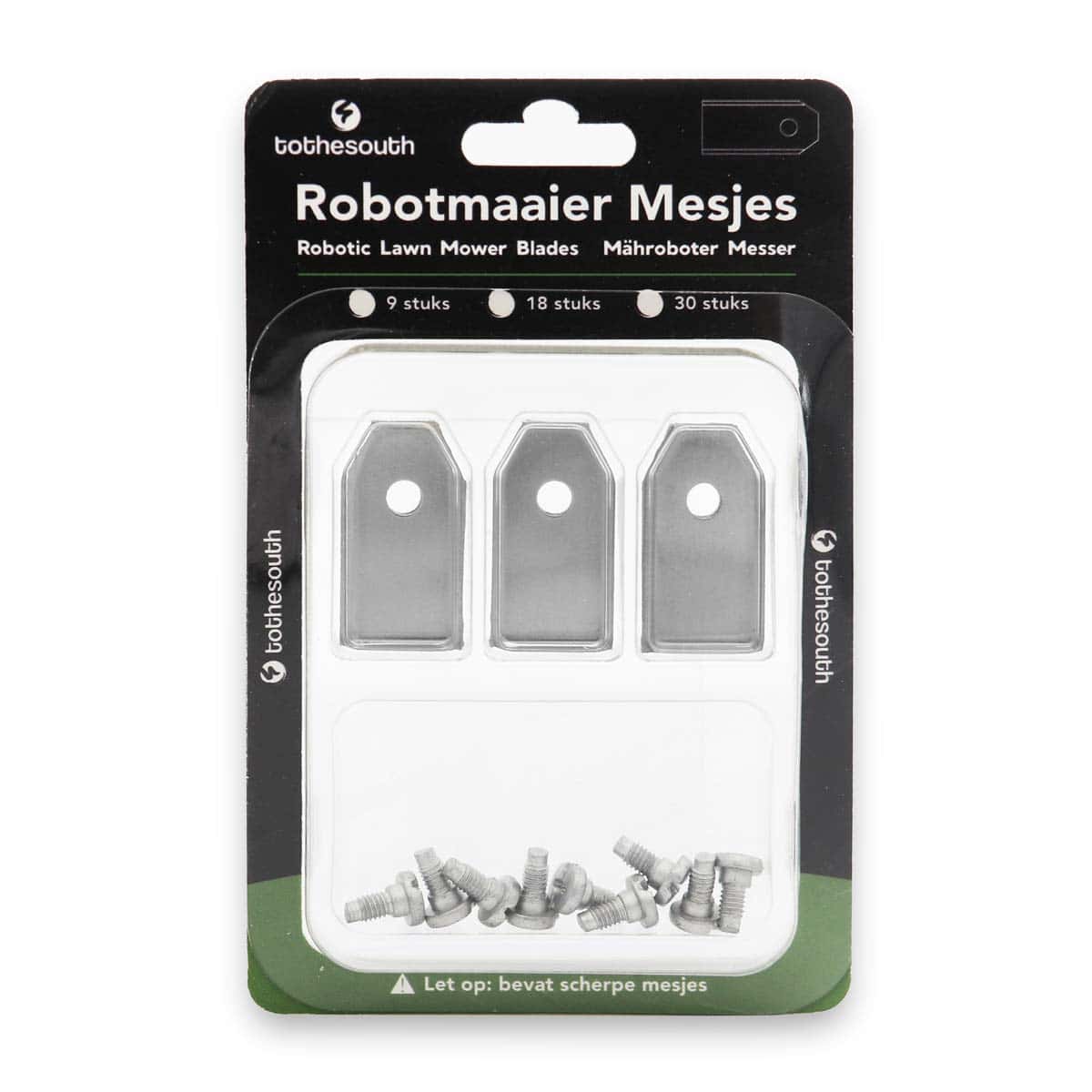 To the South® Robotmaaier Mesjes staal geschikt voor Cramer RM2700 - To ...